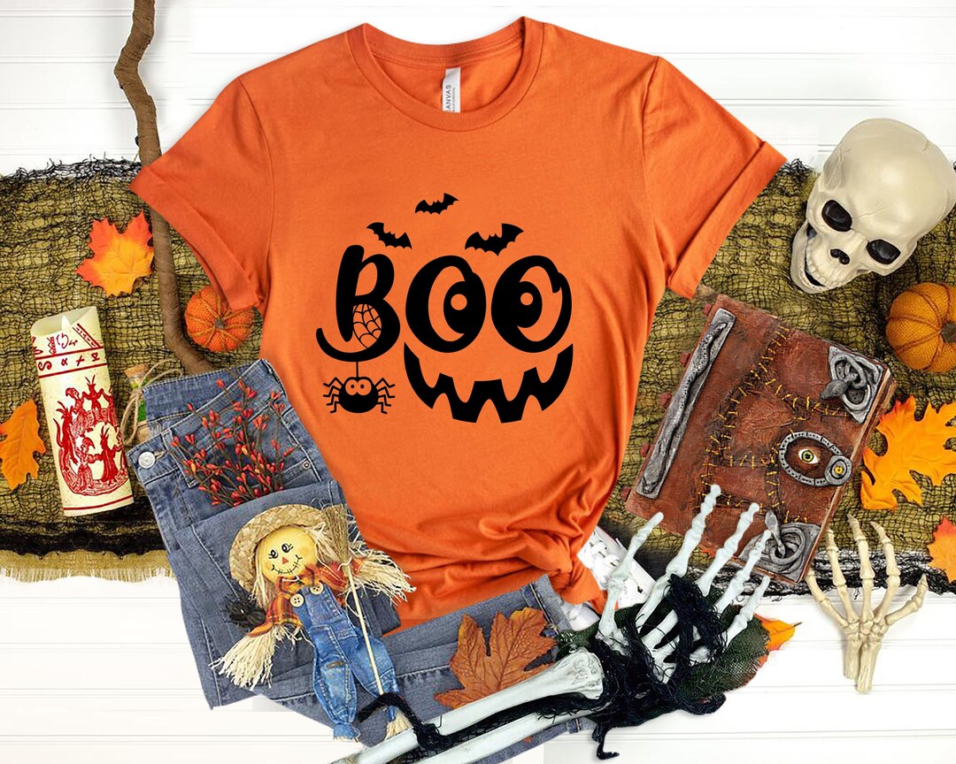 Halloween Boo Shirts, Boo Crew Shirt, Halloween Gift, Happy Halloween ...