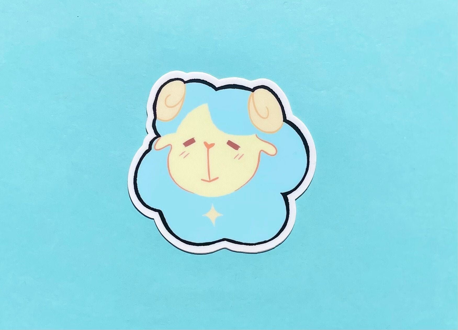 Die Cut Vinyl Sheep Sticker Sheep Sticker Animal Sticker - Etsy