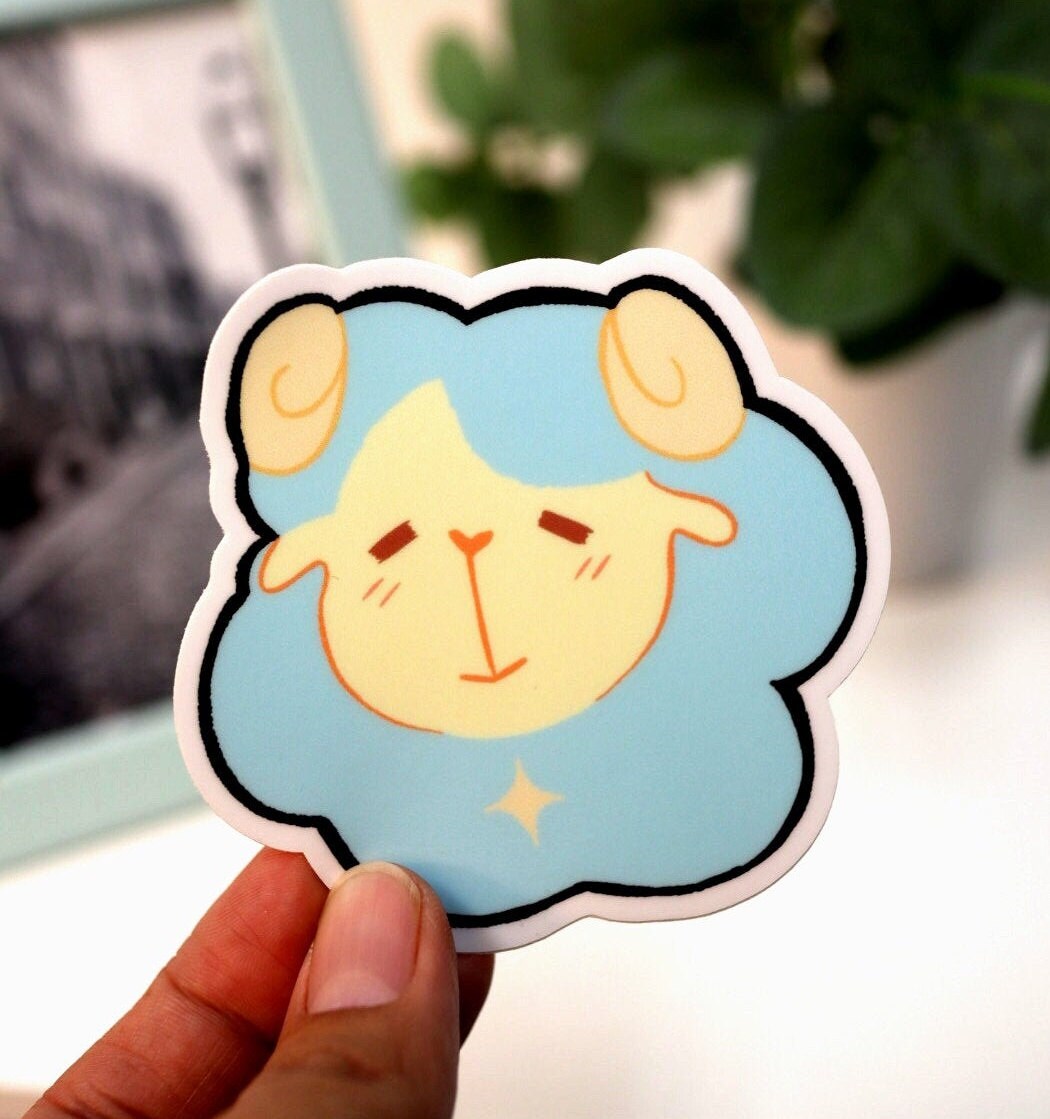Die Cut Vinyl Sheep Sticker Sheep Sticker Animal Sticker - Etsy