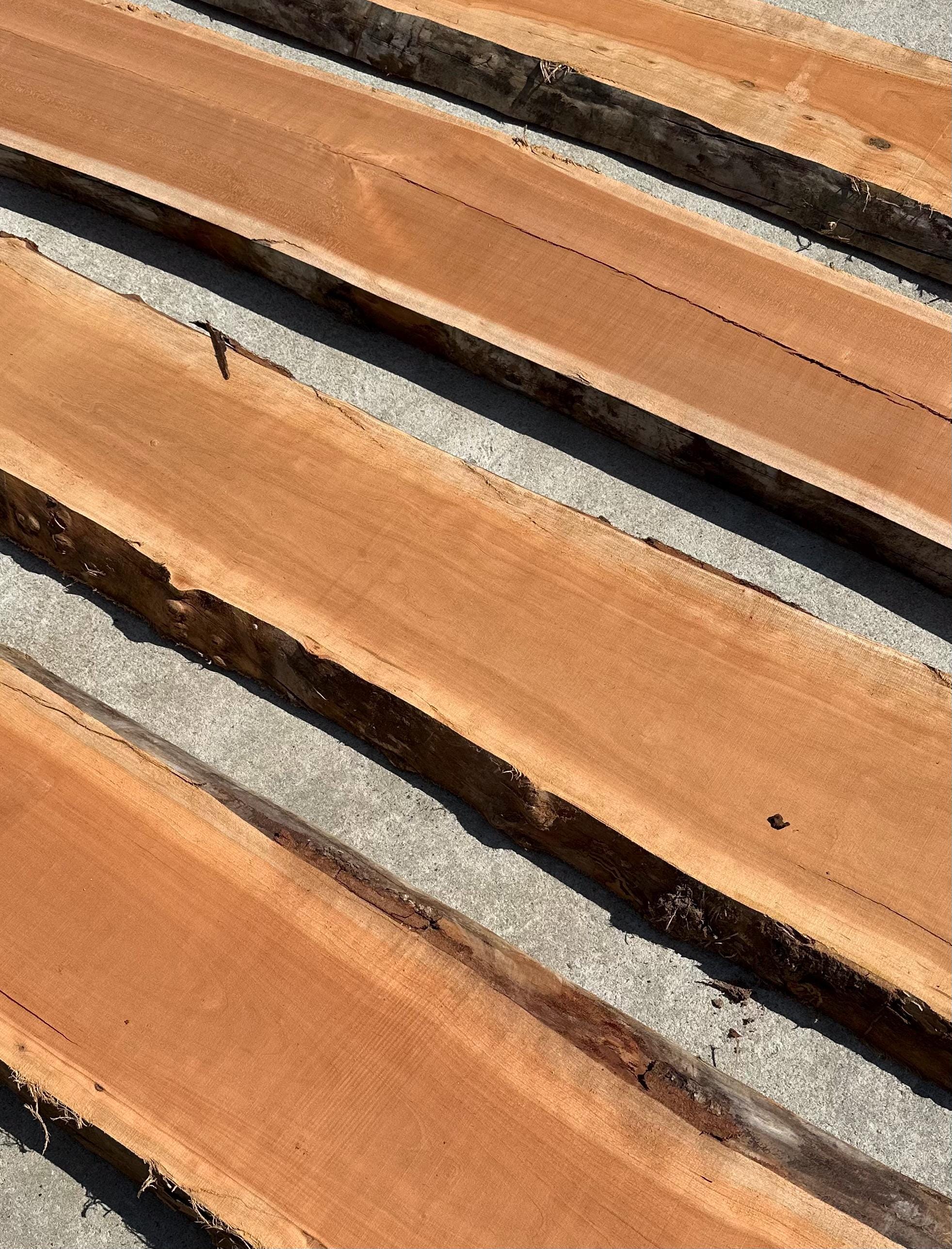 2 Inch Thick Unfinished CHERRY Wood Slabs With Live Edges - Etsy
