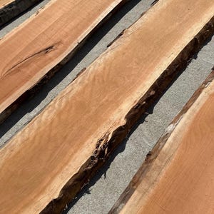 2 Inch Thick Unfinished CHERRY Wood Slabs With Live Edges - Etsy