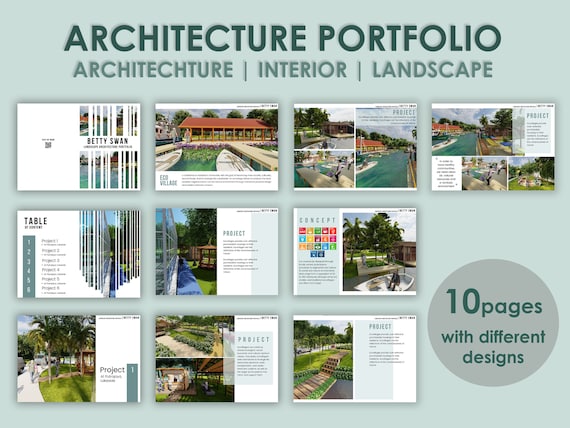 Landscape Design Portfolio Examples