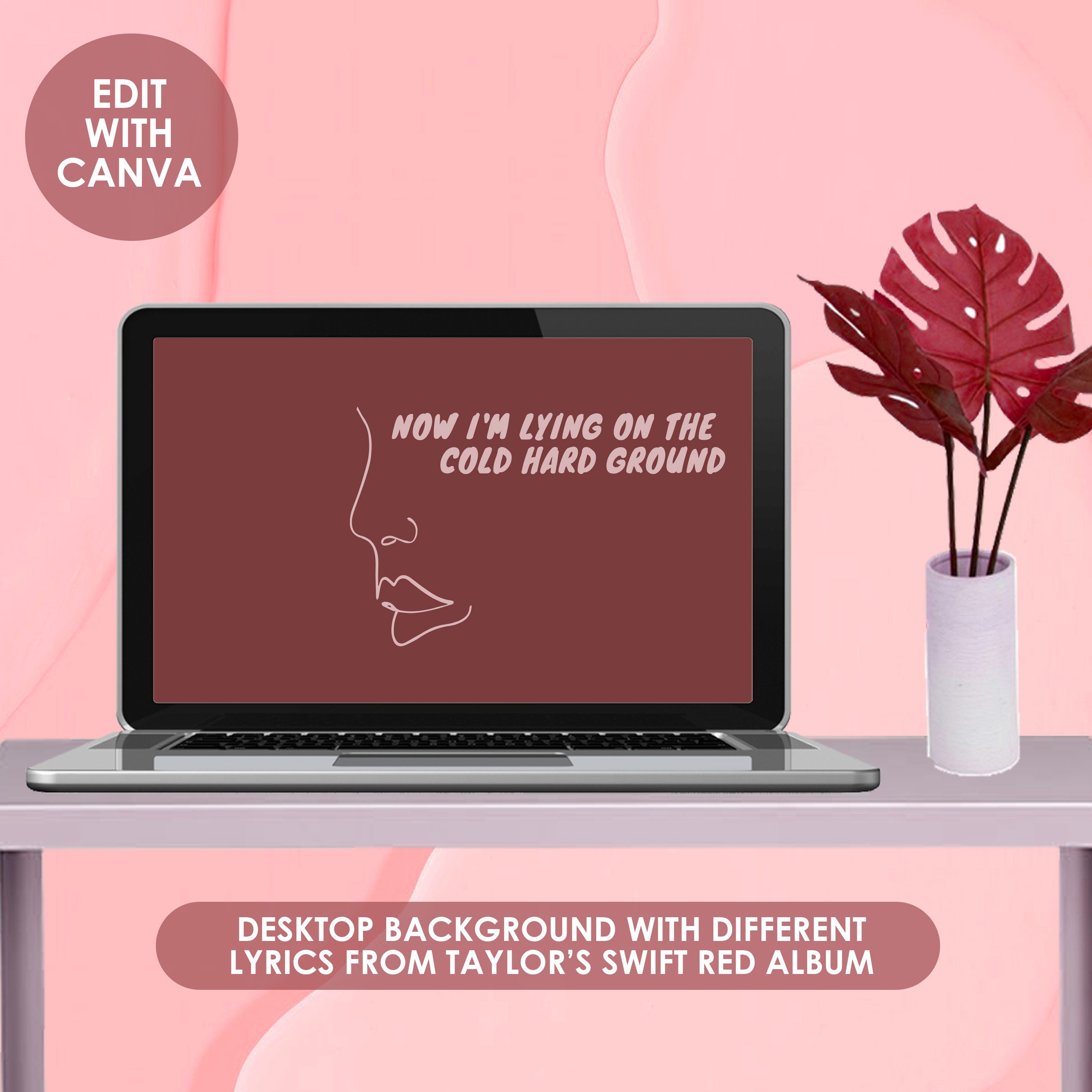 Taylor Swift Red Lyrics Wallpaper