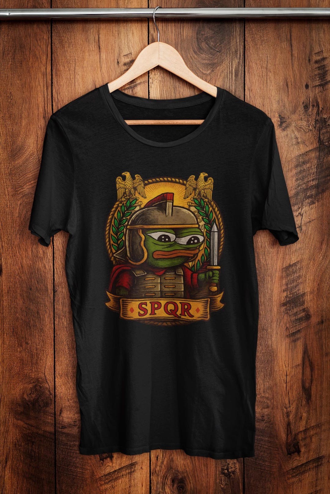 Roman Legionary Apu Meme Shirt Pepe Roman Frog SPQR Parody Funny Ironic ...