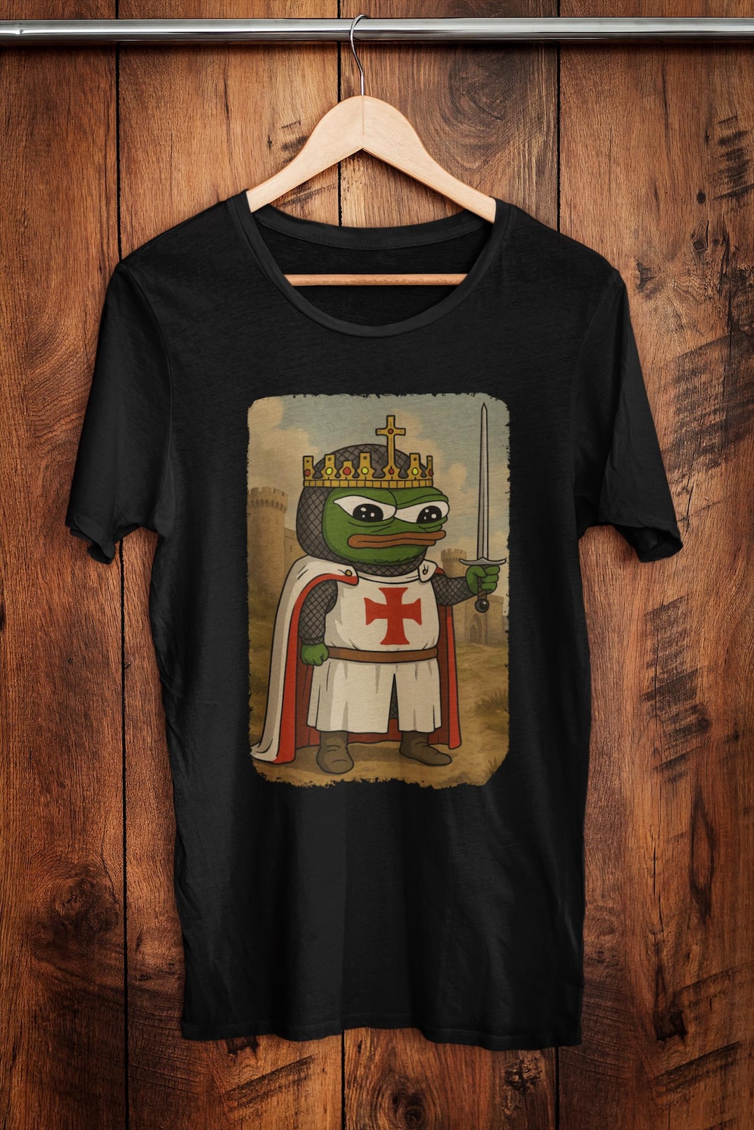 Apu Apustaja Templar Knight Pepe the Frog Crusader Fren Soldier Meme ...