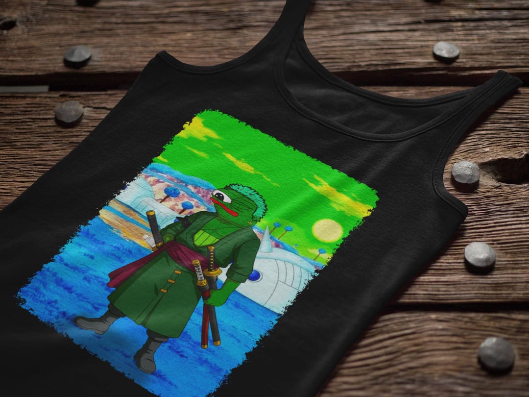 Apu Apustaja Zoro on Namek Pepe Frog Fren Meme Funny Anime & Manga ...