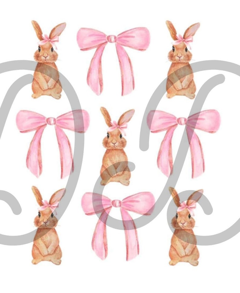 Dainty Bows Png-coquette Sublimation Digital Design Download-vintage ...