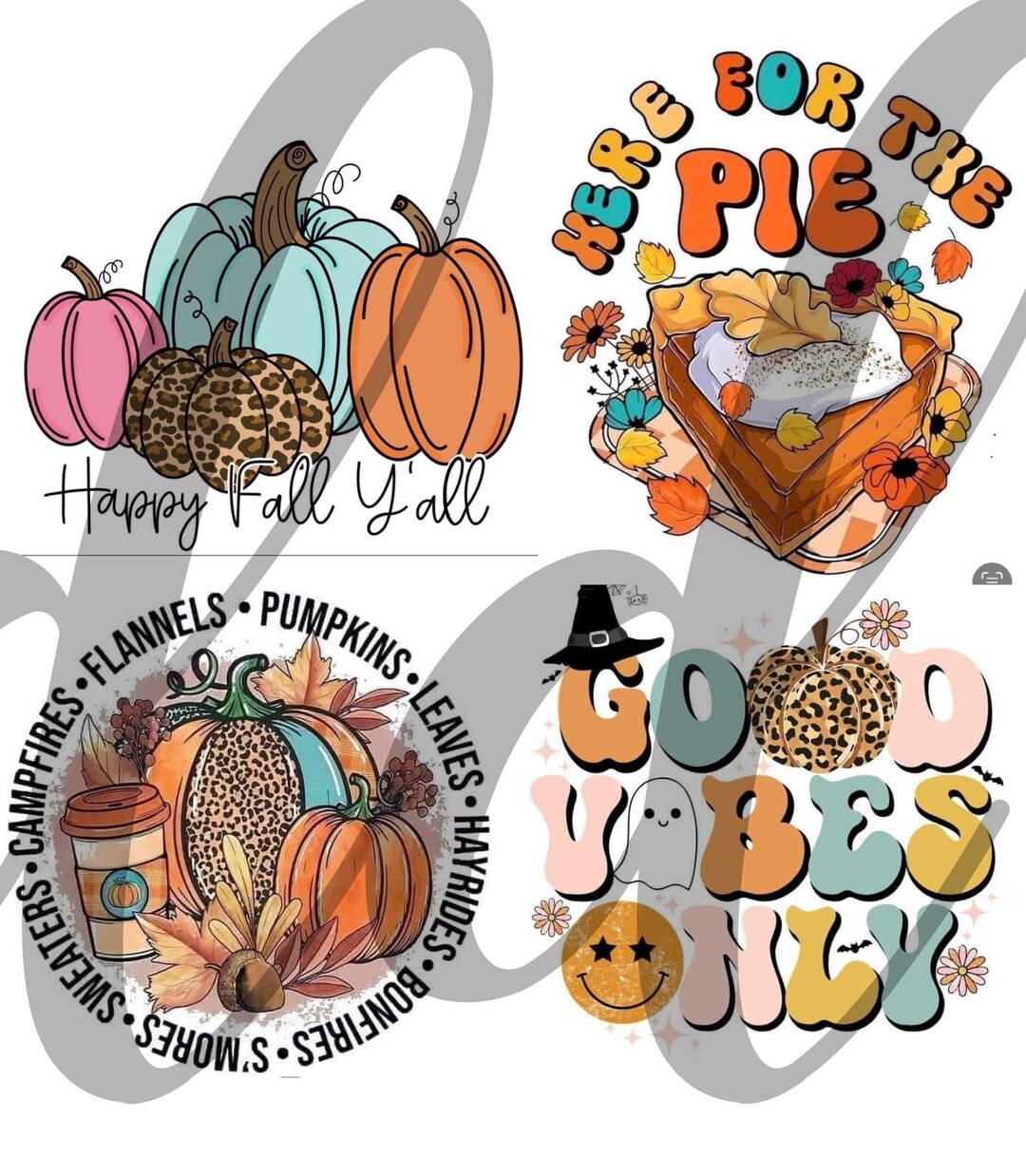 Fall Cardstock Bundle,cardstock Image for Freshies,cardstock Image ...