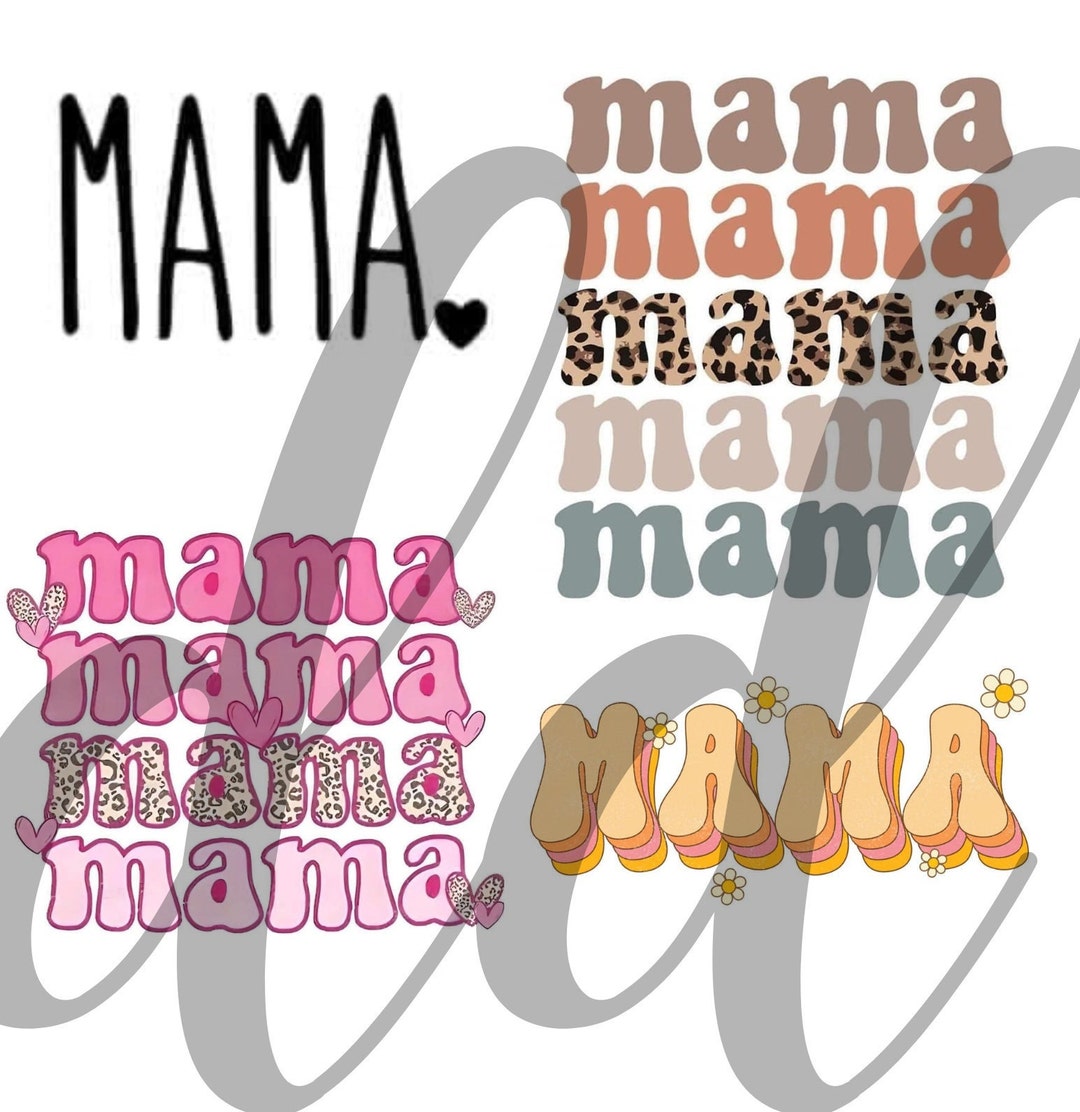 Mama Cardstock Bundle,cardstock Image for Freshies,cardstock Image ...