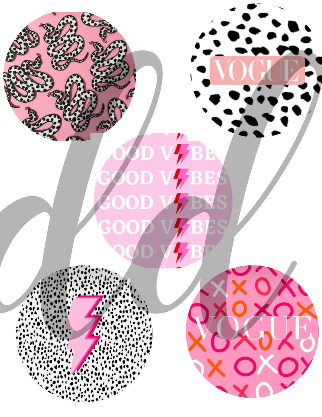 Pink Cardstock Bundle,cardstock Image for Freshies,cardstock Image ...