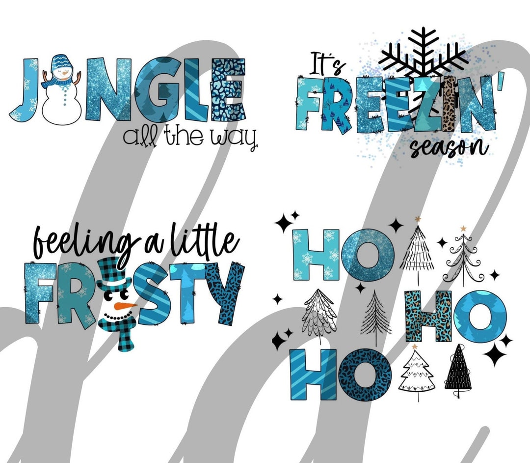 Winter Cardstock Bundle,cardstock Image for Freshies,cardstock Image ...