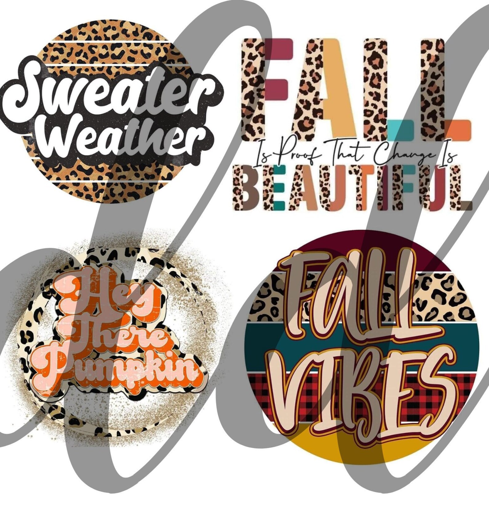 Fall Cardstock Bundle,cardstock Image for Freshies,cardstock Image ...