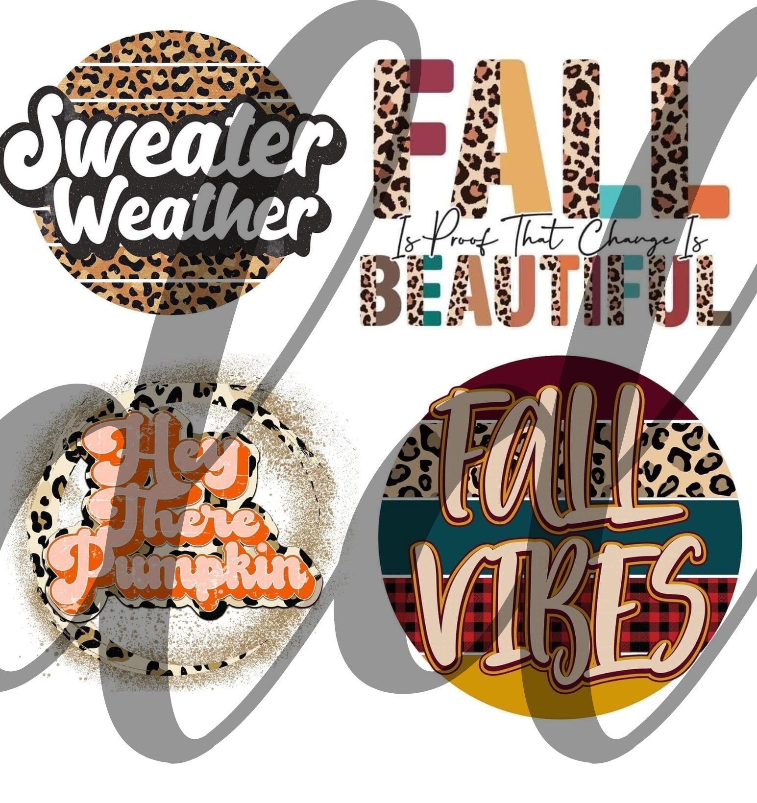 Fall Cardstock Bundle,cardstock Image for Freshies,cardstock Image ...