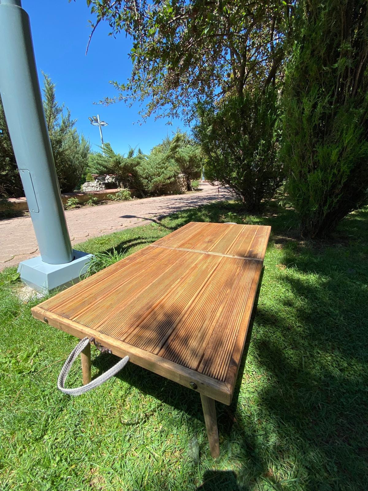 Foldable Boho Table , Picnic Table , Folding Table, Boho Picnic ,wood ...