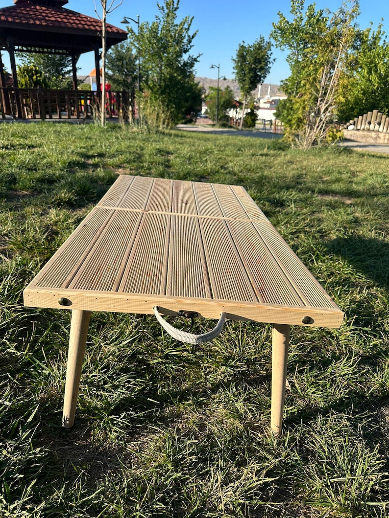 Foldable Boho Table ,thanksgiving Table Decor, Picnic Table Folding ...