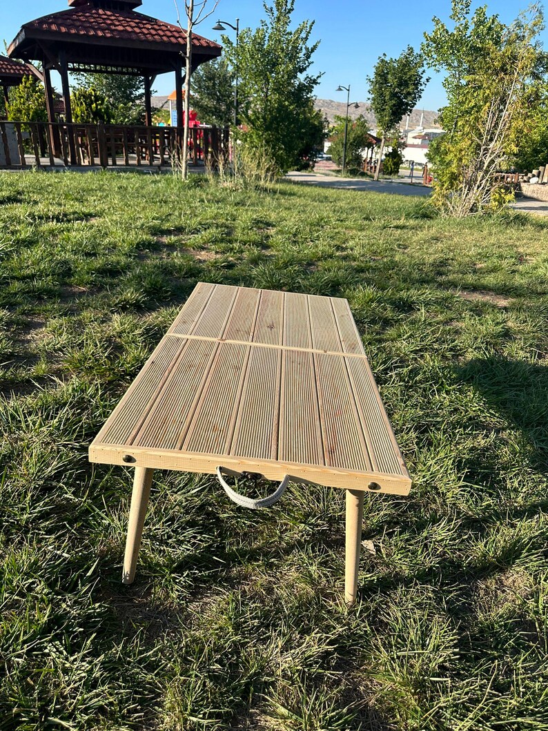Foldable Boho Table ,thanksgiving Table Decor, Picnic Table Folding ...