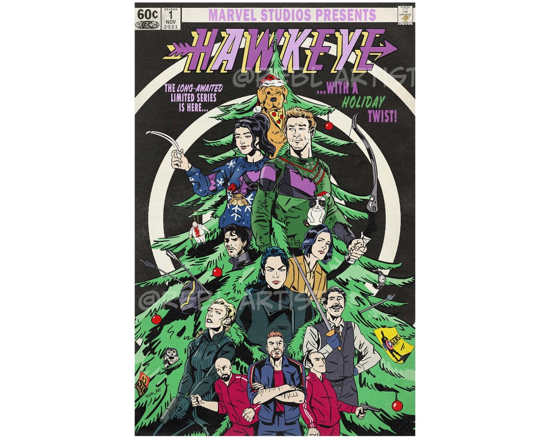 Hawkeye Marvel Clint Barton Kate Bishop Comic Book - Etsy