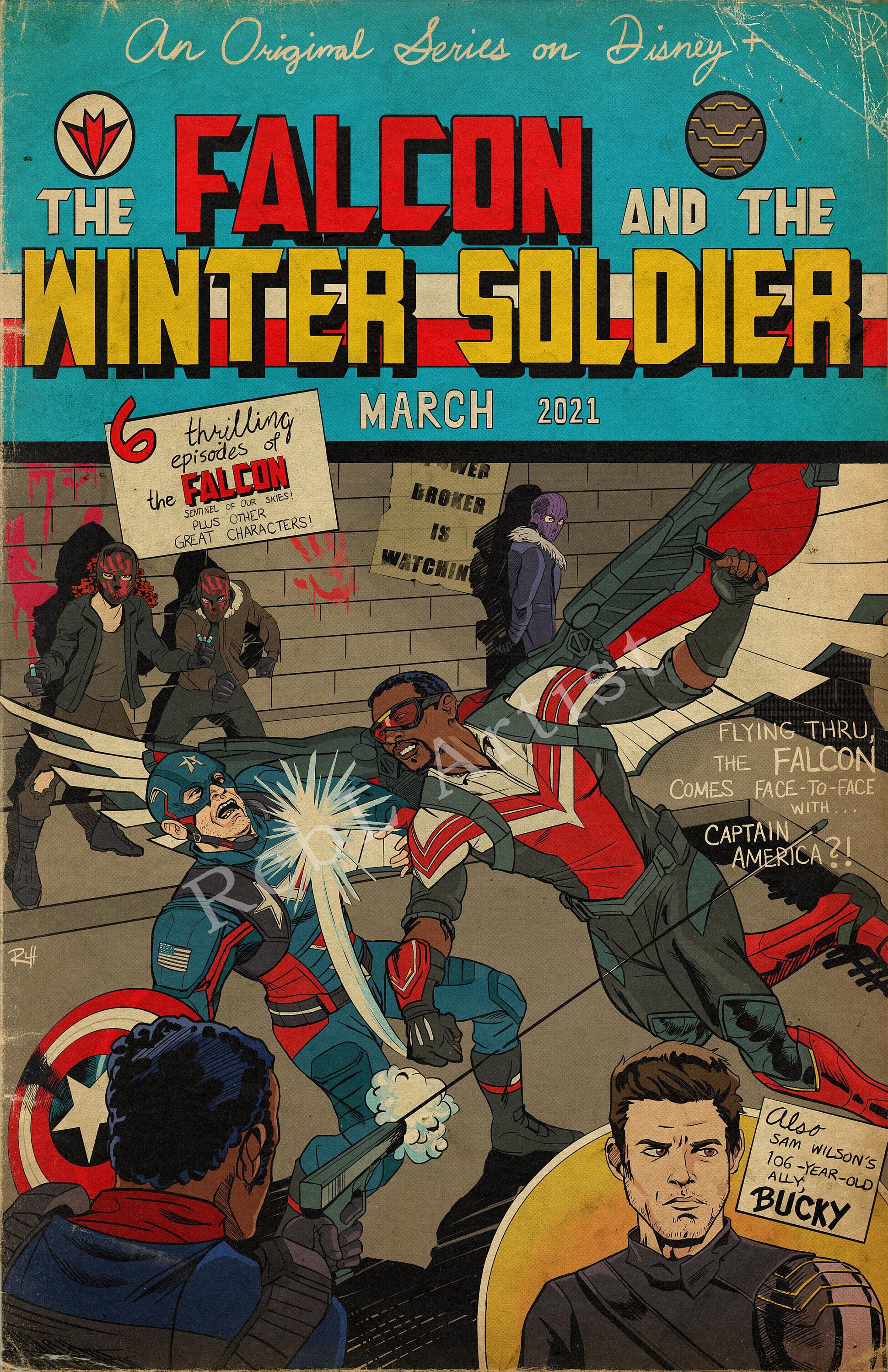 Winter Soldier Comic Cover