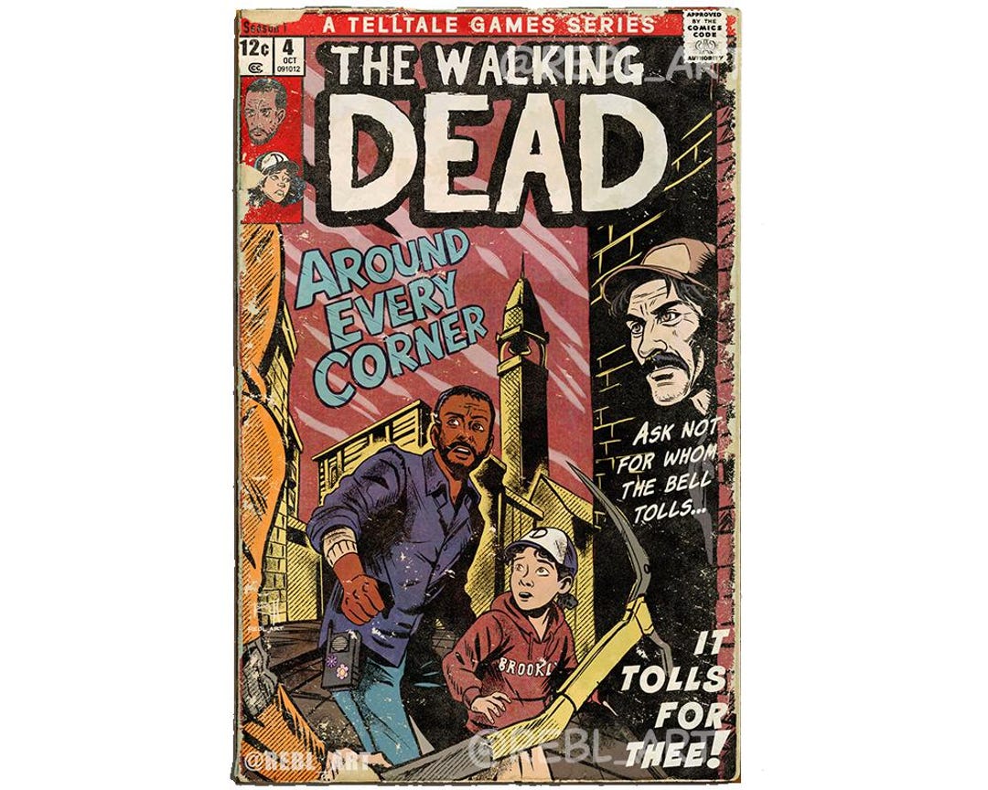 TWDG | Around Every Corner | Comic Book Print - Etsy