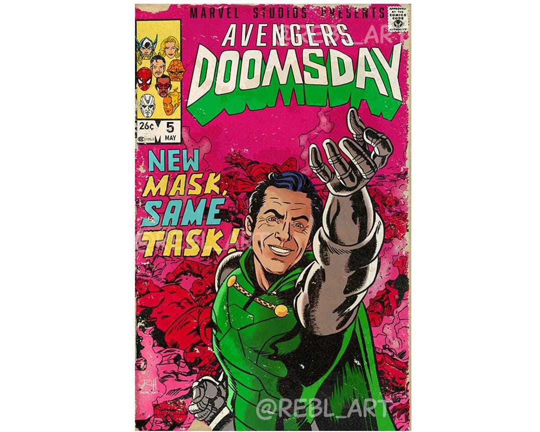 Doomsday | Comic Book Print - Etsy