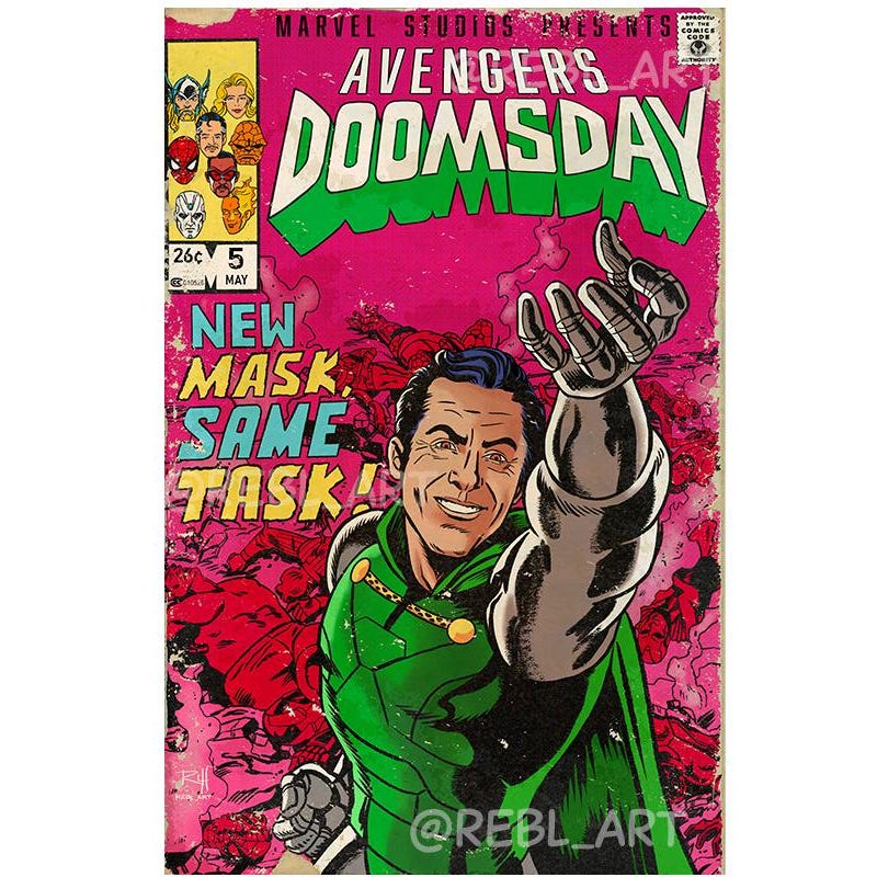 Avengers Doomsday Poster - Etsy