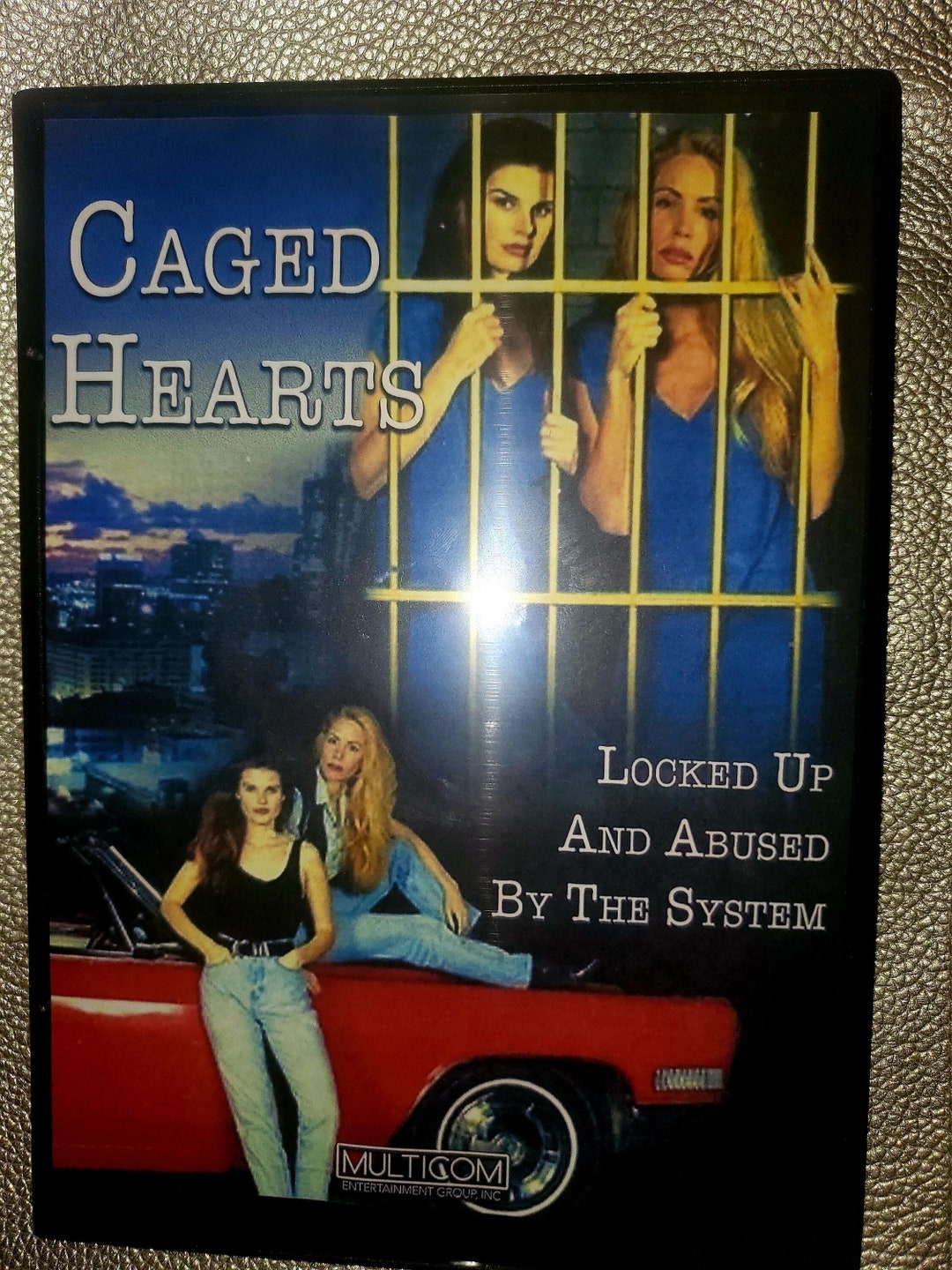Caged Hearts ~ (dvd 1995) ~ Tane Mcclure ~ Carrie Genzel ~ ULTRA RARE ...