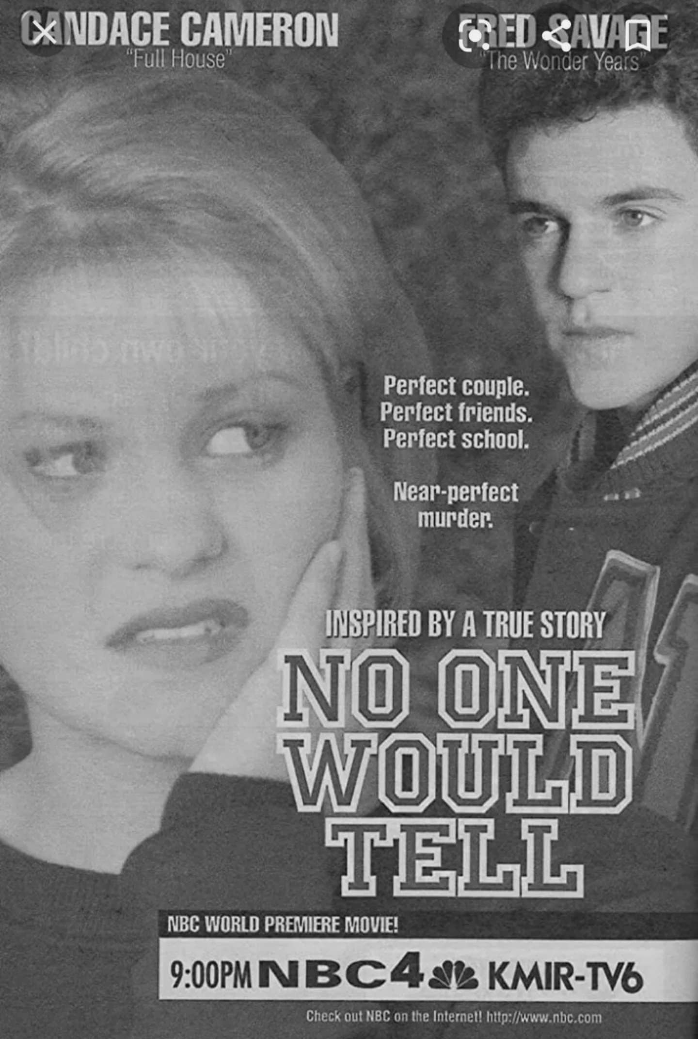 No One Would Tell Dvd