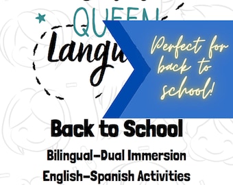 Spanish Dual Language Immersion Uppercase and Lowercase - Etsy