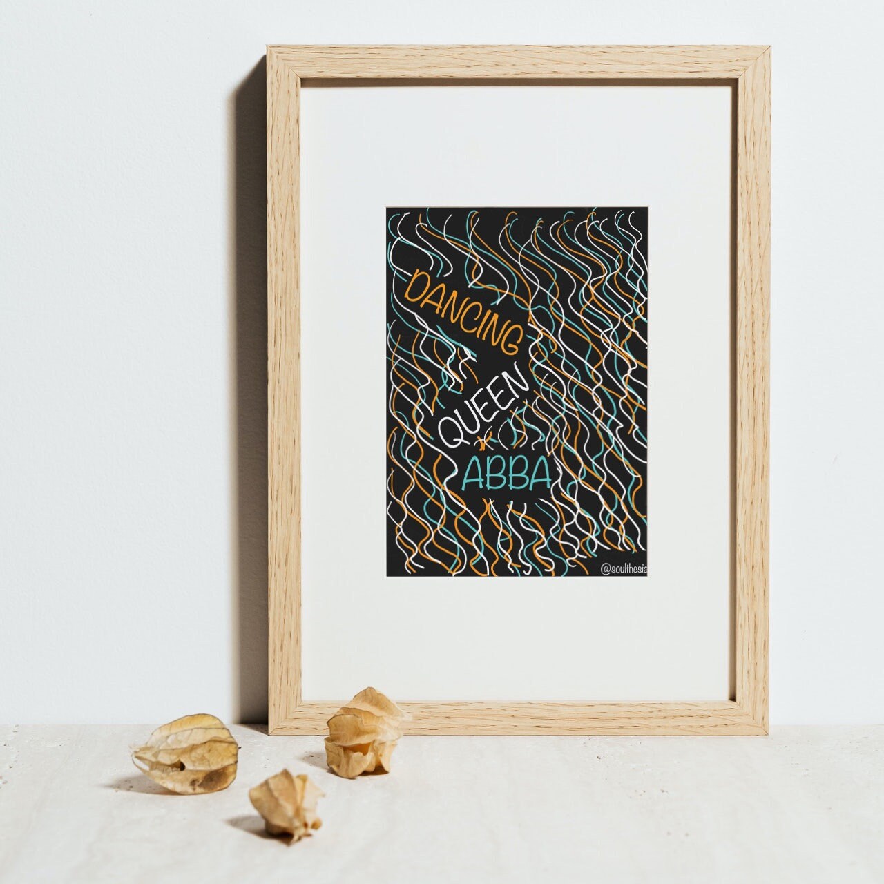 Dancing Queen-abba Digital Print - Etsy UK
