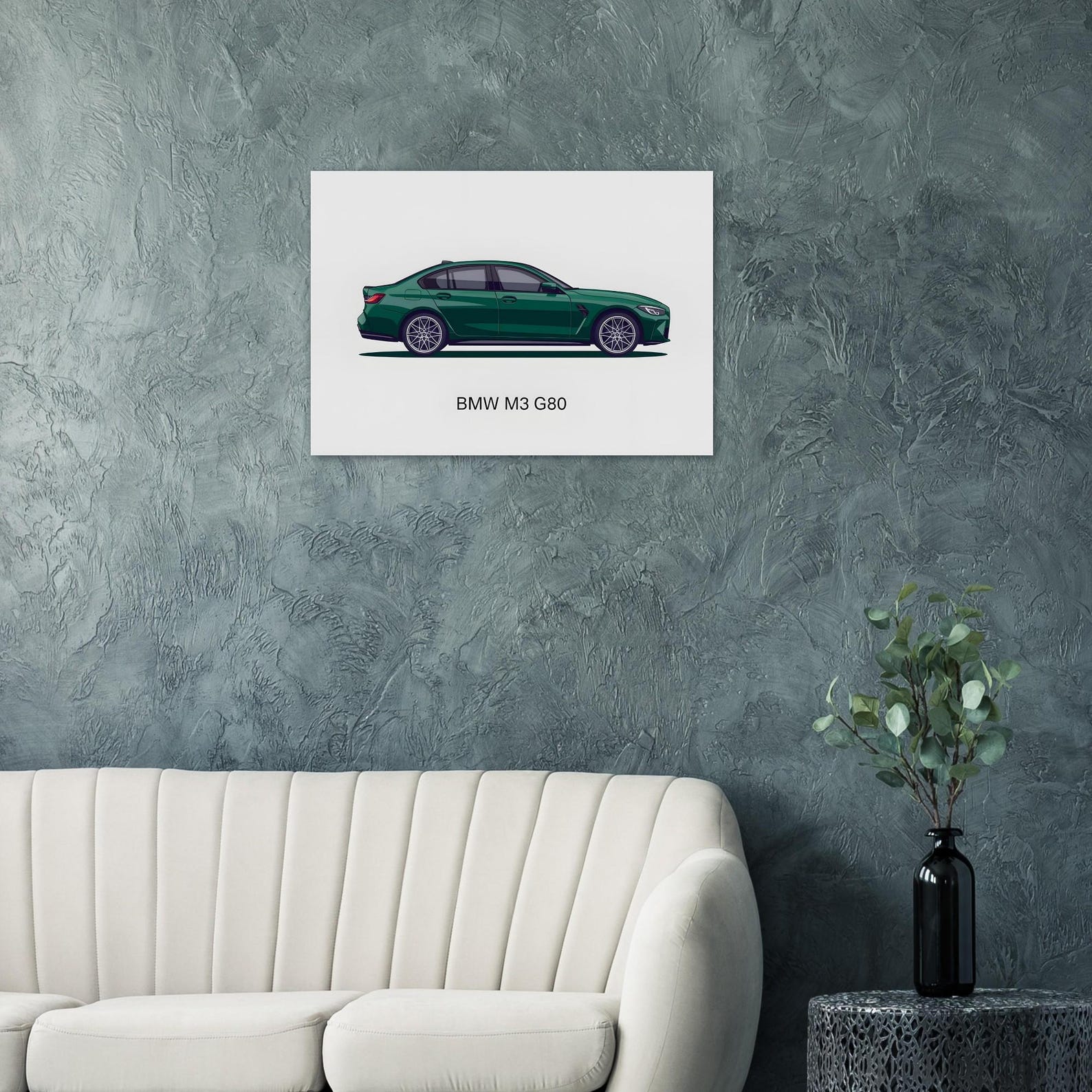 BMW M3 G80 Vector Art Print – Custom Car Poster – Gift for Petrolheads ...