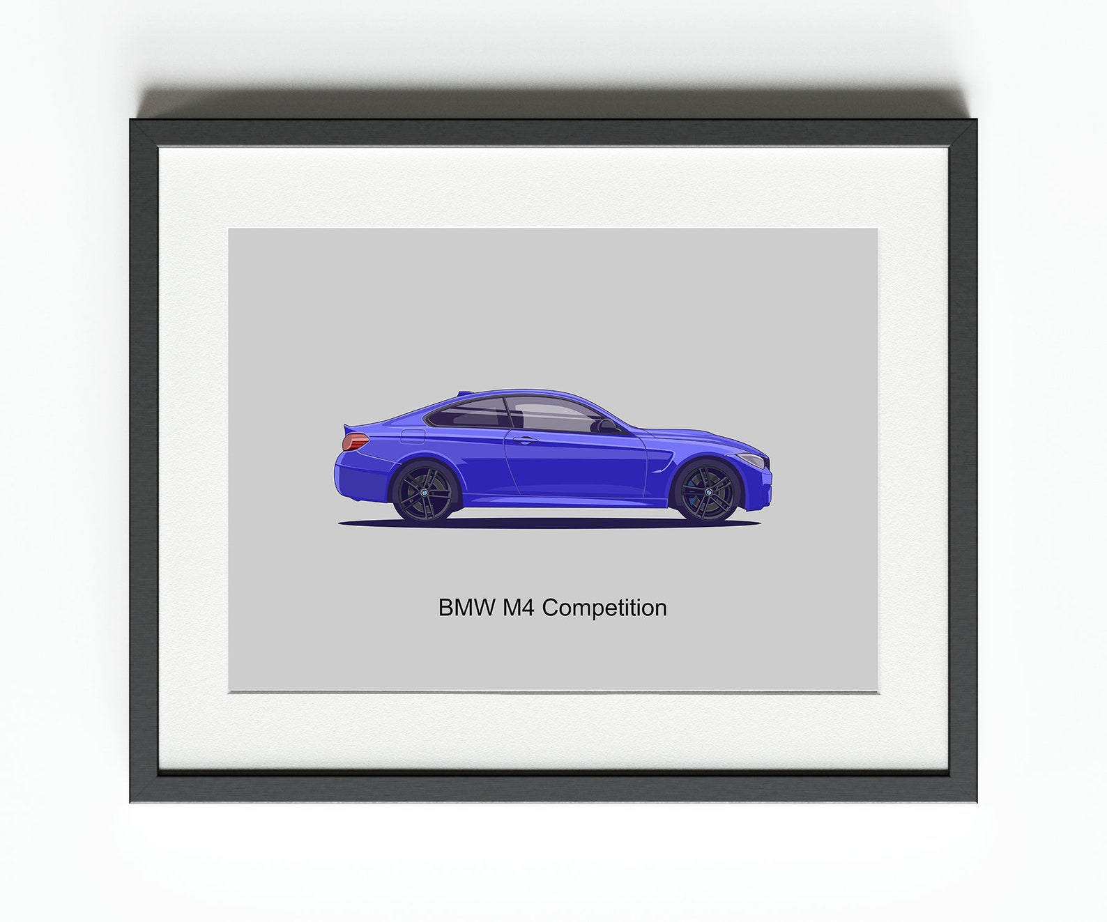 BMW M4 Competition Poster - Etsy Canada