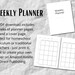 Weekly Planner, Lesson Plans and Homeschooling, Undated Letter Size ...
