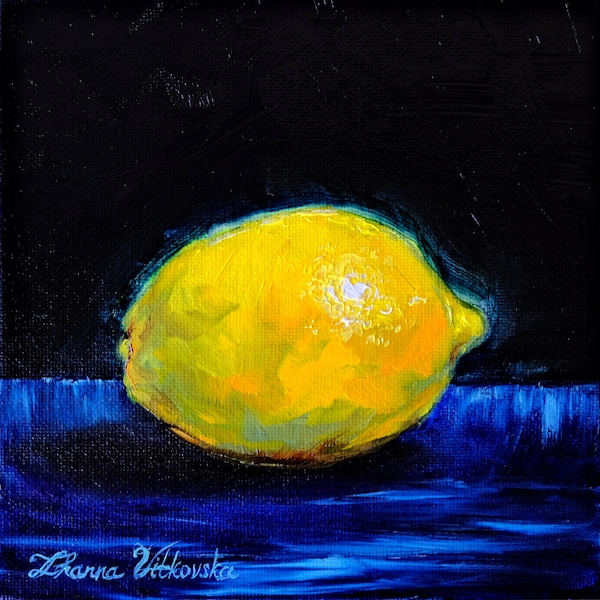 Lemon Still Life - Etsy