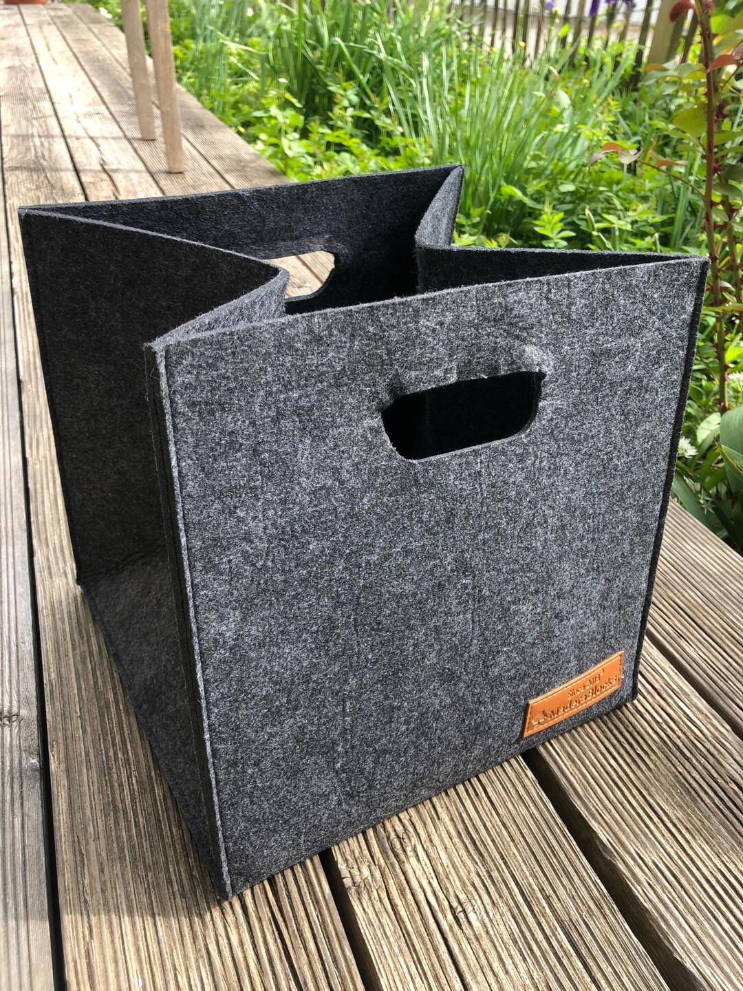 High-quality Maderablocks® Felt Box 30x30x30cm, Storage Box, Soft Felt ...