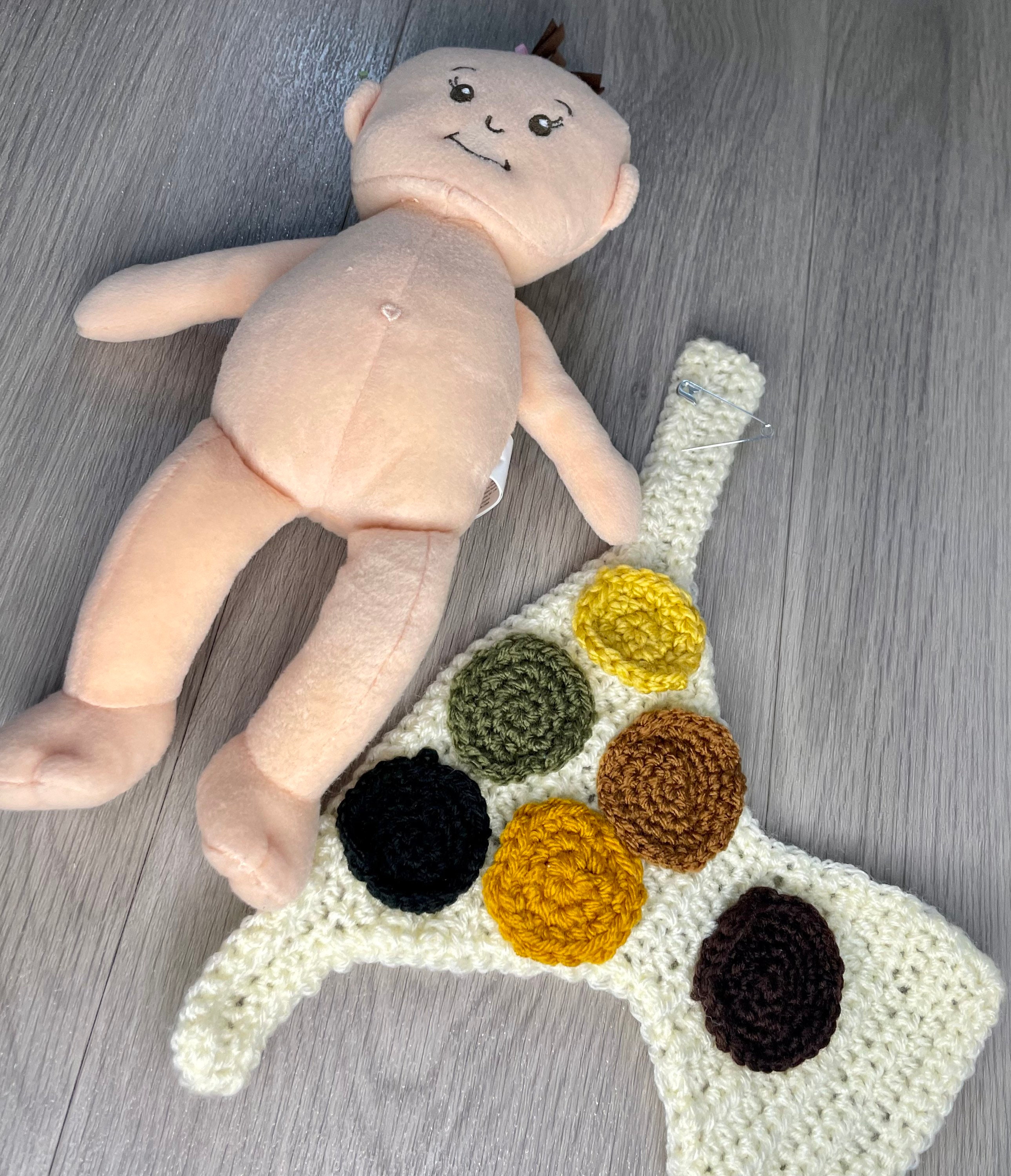 Baby Nappy Demonstrator. With Common Poo Colours. Breastfeeding ...