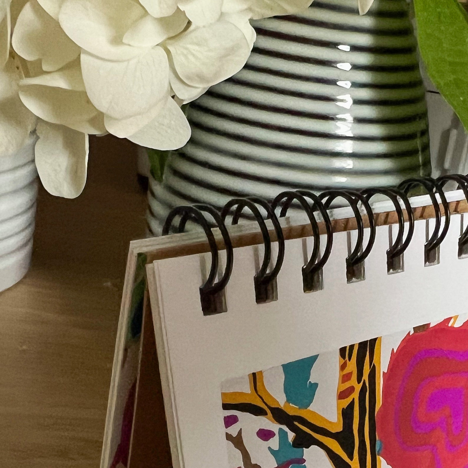 Calendrier De Bureau 2024, Calendrier Mensuel Coloré, Calendrier ...