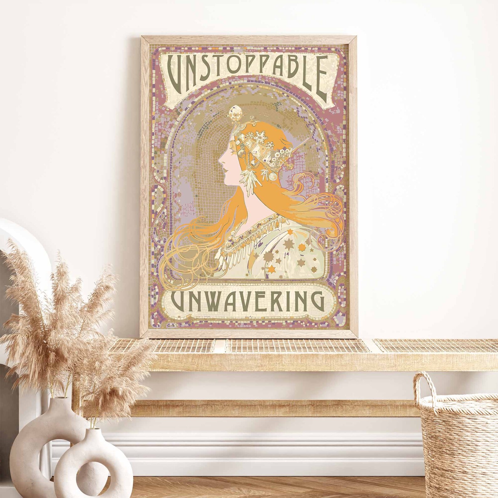 Motivational Poster, Art Nouveau Print, Inspirational Wall Art ...
