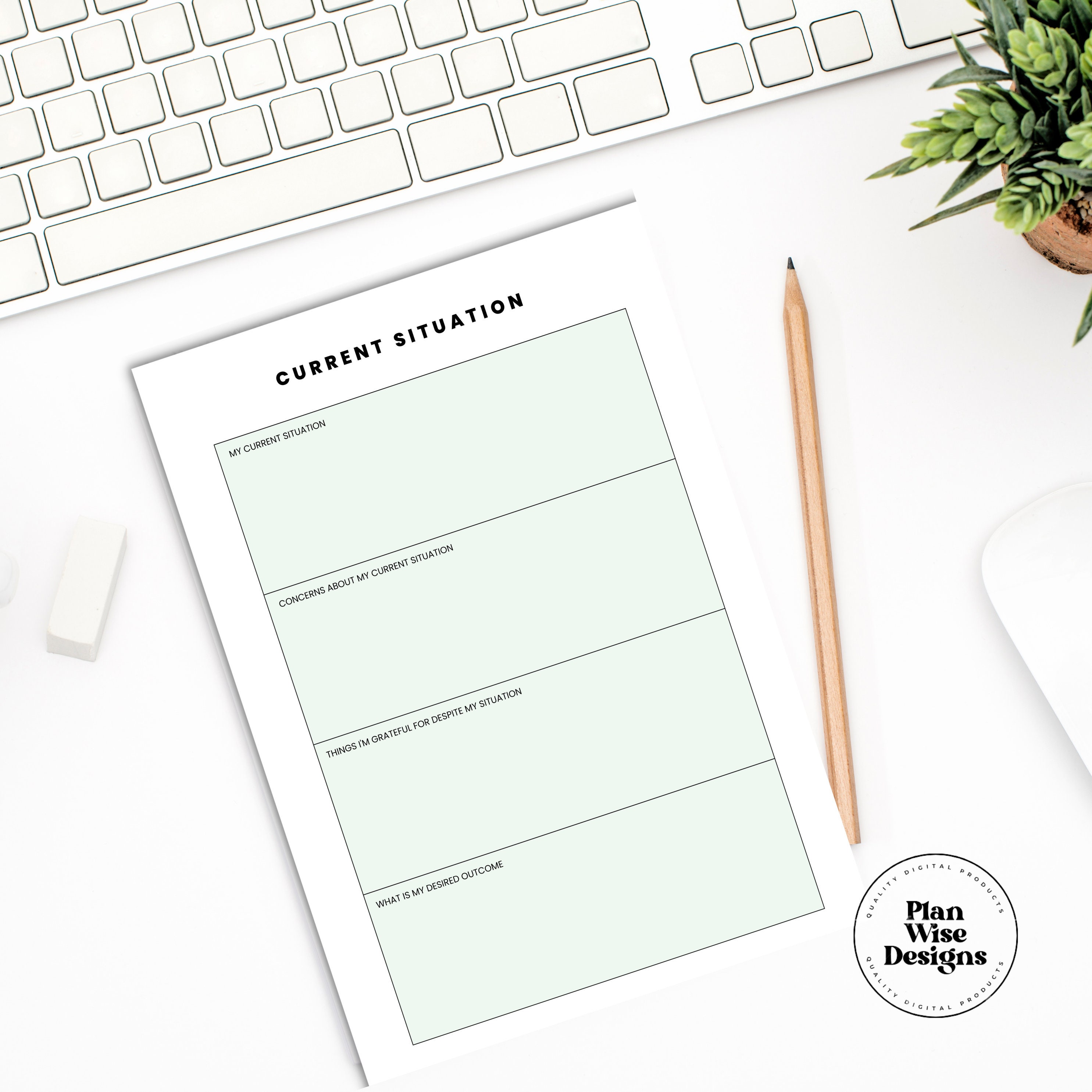 Ultimate ADHD Printable Planner Therapy, Undated, Instant Download, A4 ...