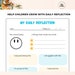 Daily Reflection Printable for Children Activity Self Discovery Kids ...