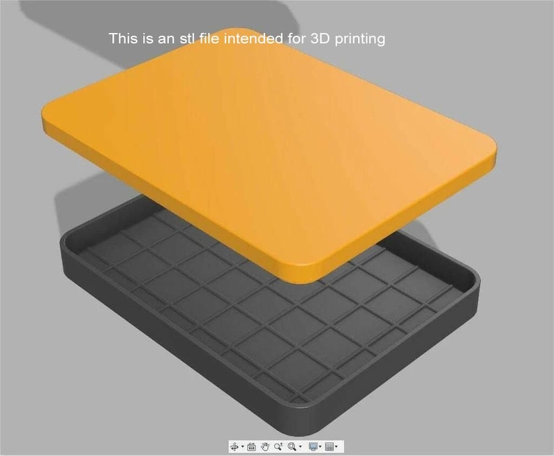 WET PALETTE - STL Files for 3D Printing - Etsy