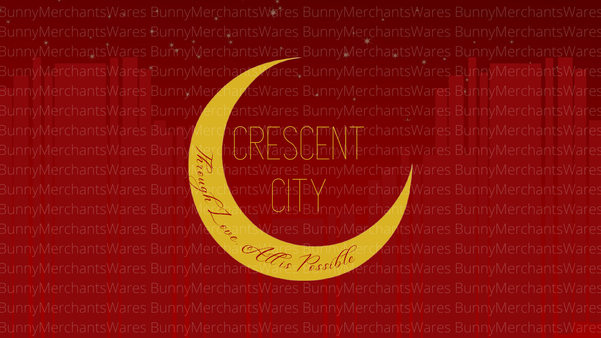 Crescent City PC Wallpaper (1920x1080p) - Etsy Ireland