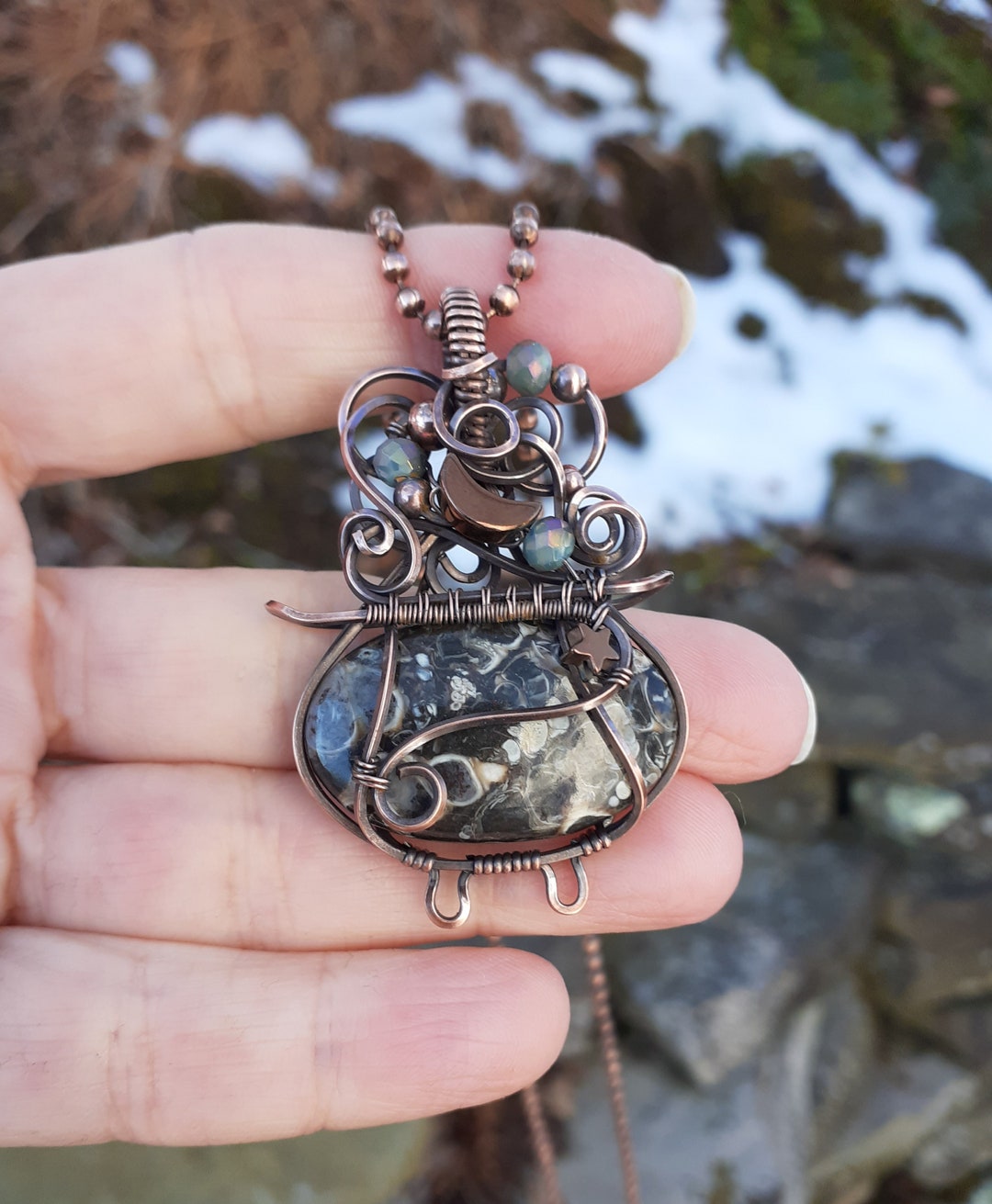 Cauldron Necklace, Cauldron Pendant, Gift for Her, Witchy Vibes ...