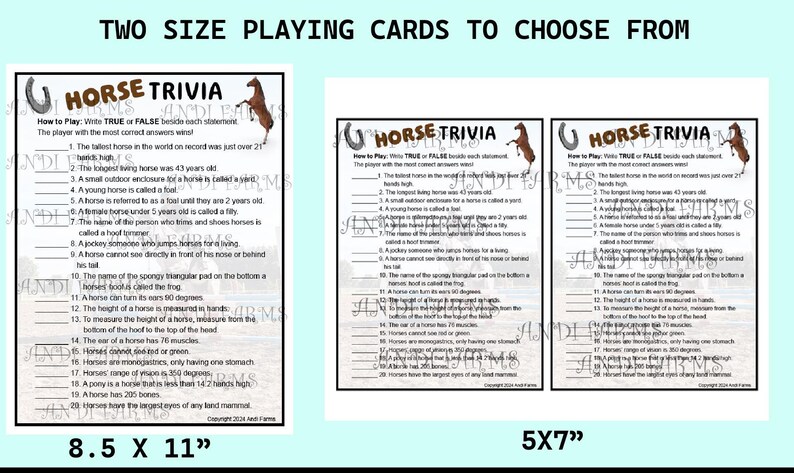 Horse Trivia Game, Homeschool Printables, Office Games, Homeschool ...