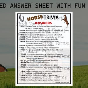 Horse Trivia Game, Homeschool Printables, Office Games, Homeschool ...
