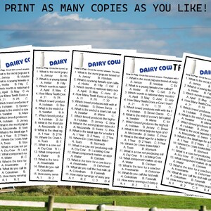 Cow Trivia Game, Homeschool Printables, Office Games, Homeschool ...