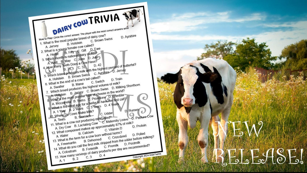 Cow Trivia Game, Homeschool Printables, Office Games, Homeschool ...