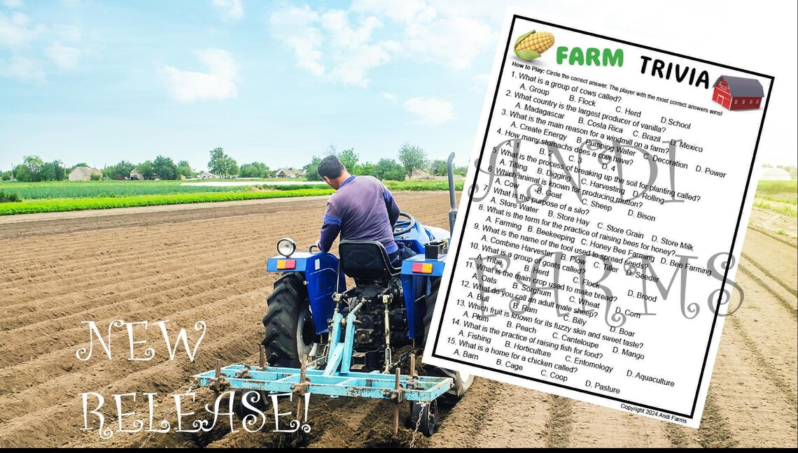 Farm Trivia Game, Homeschool Printables, Office Games, Homeschool ...