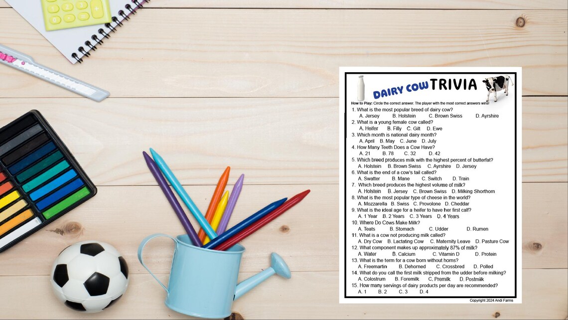 Cow Trivia Game, Homeschool Printables, Office Games, Homeschool ...