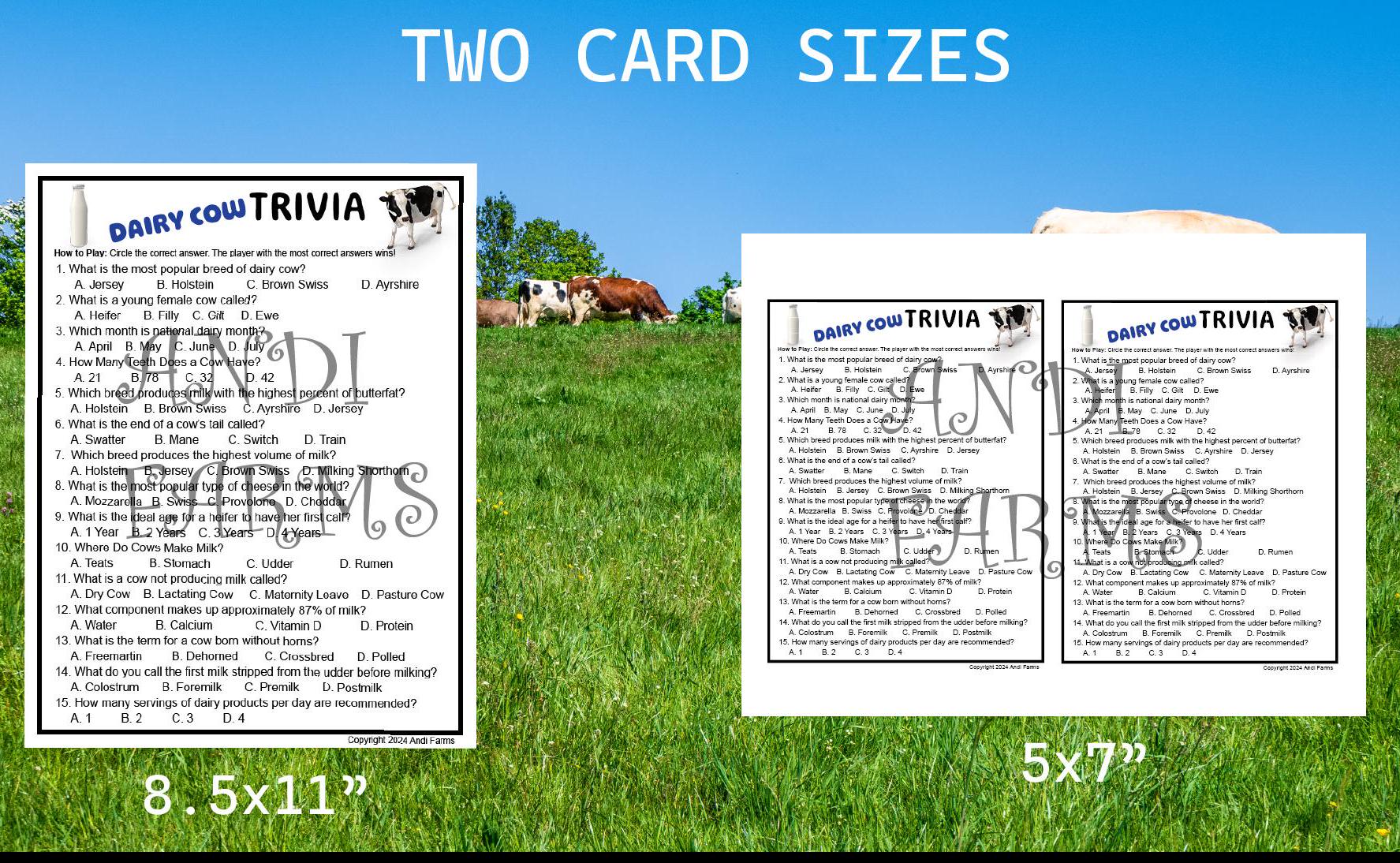 Cow Trivia Game, Homeschool Printables, Office Games, Homeschool ...