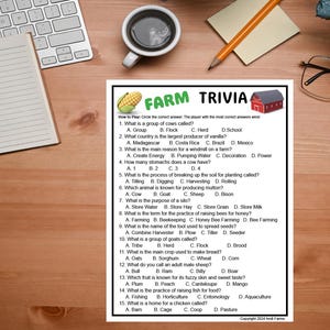Farm Trivia Game, Homeschool Printables, Office Games, Homeschool ...